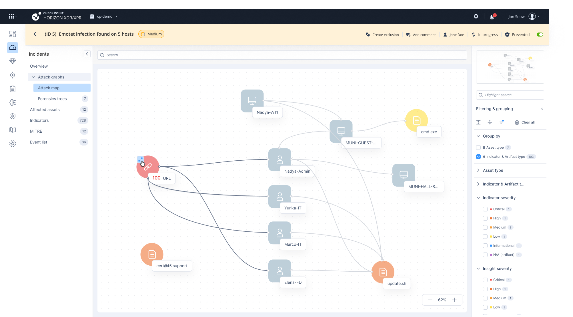 Attack Map – Rotem Pinkas